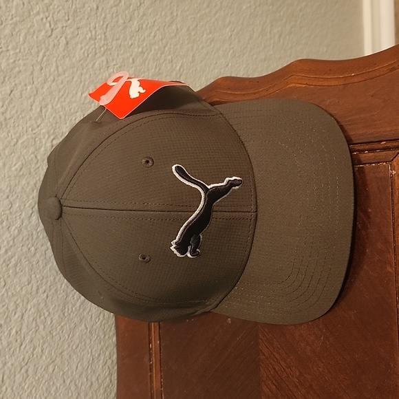 Puma | Accessories | Puma Fitted Hat Size Large Olive Green Color ...